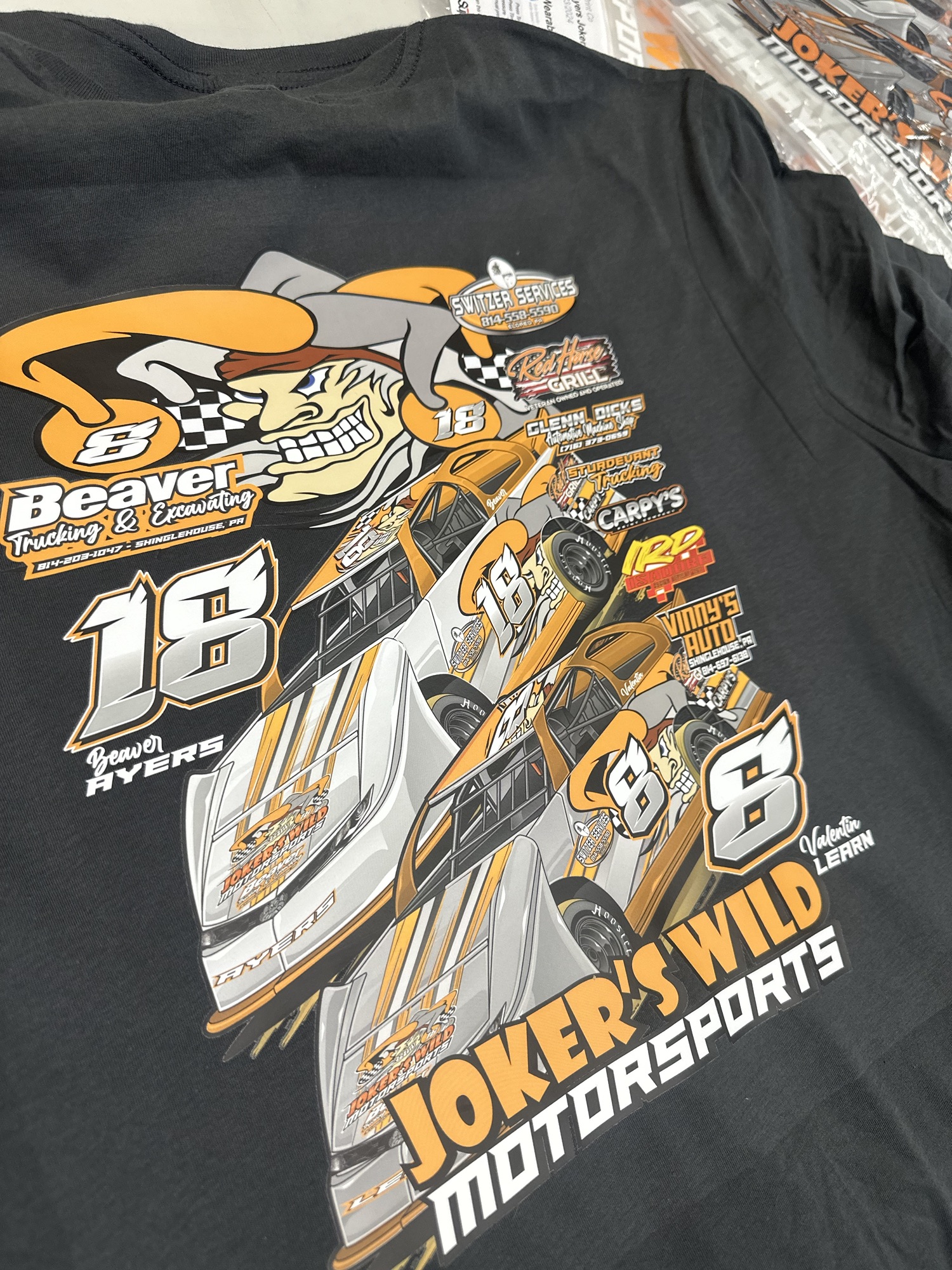 Racer Merch | Carpy's Print Co.