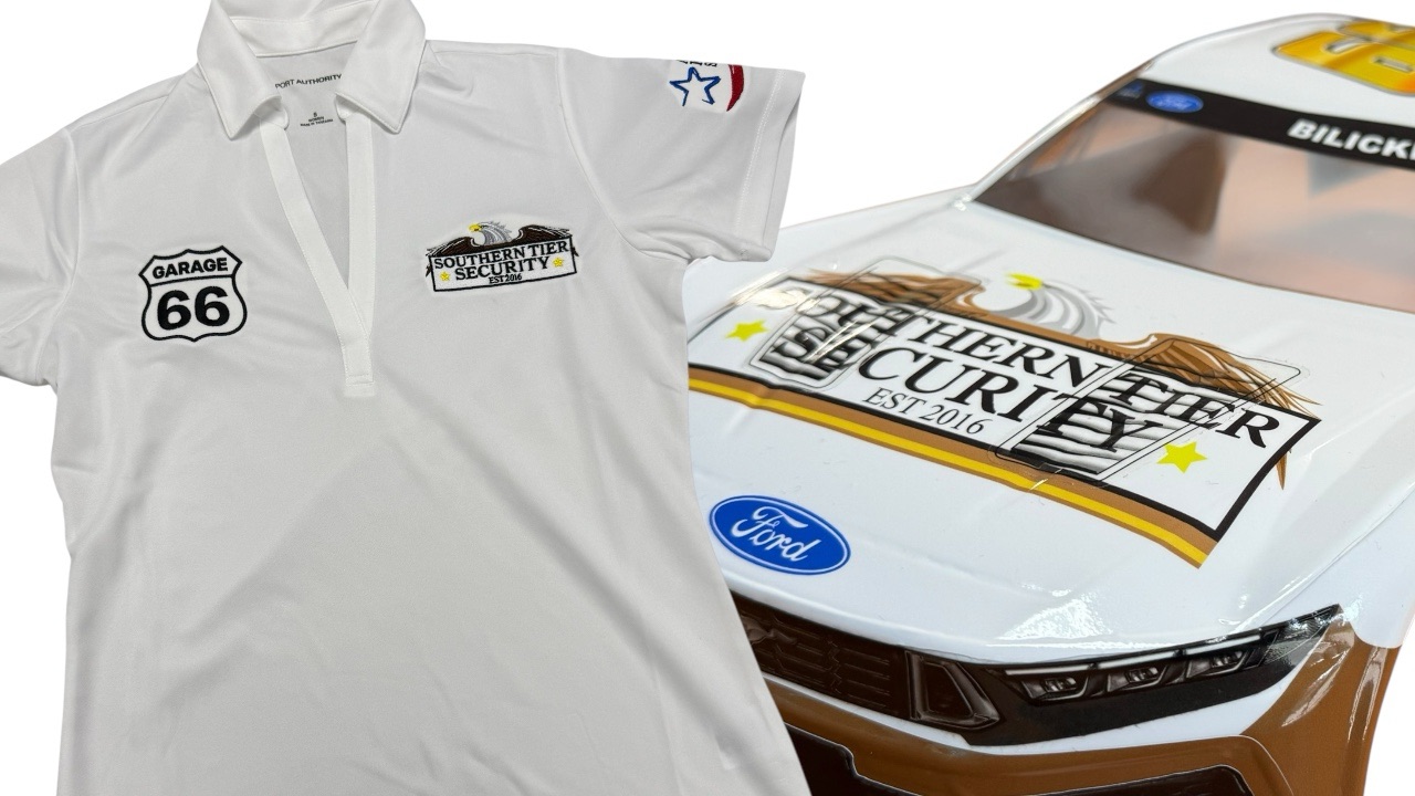 Embroidery For NASCAR | Carpy's Print Co.